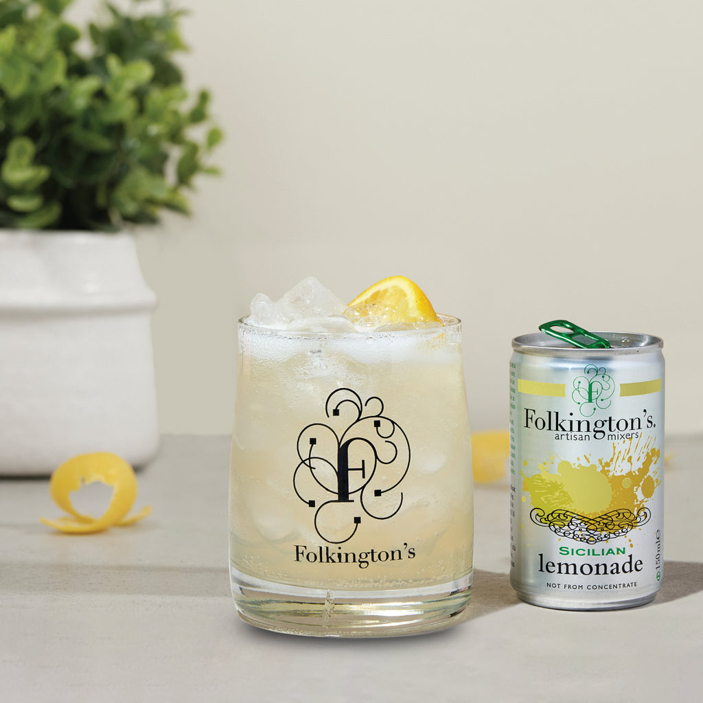 Sicilian lemonade - 24 x 150ml cans - TRAY – Folkington's