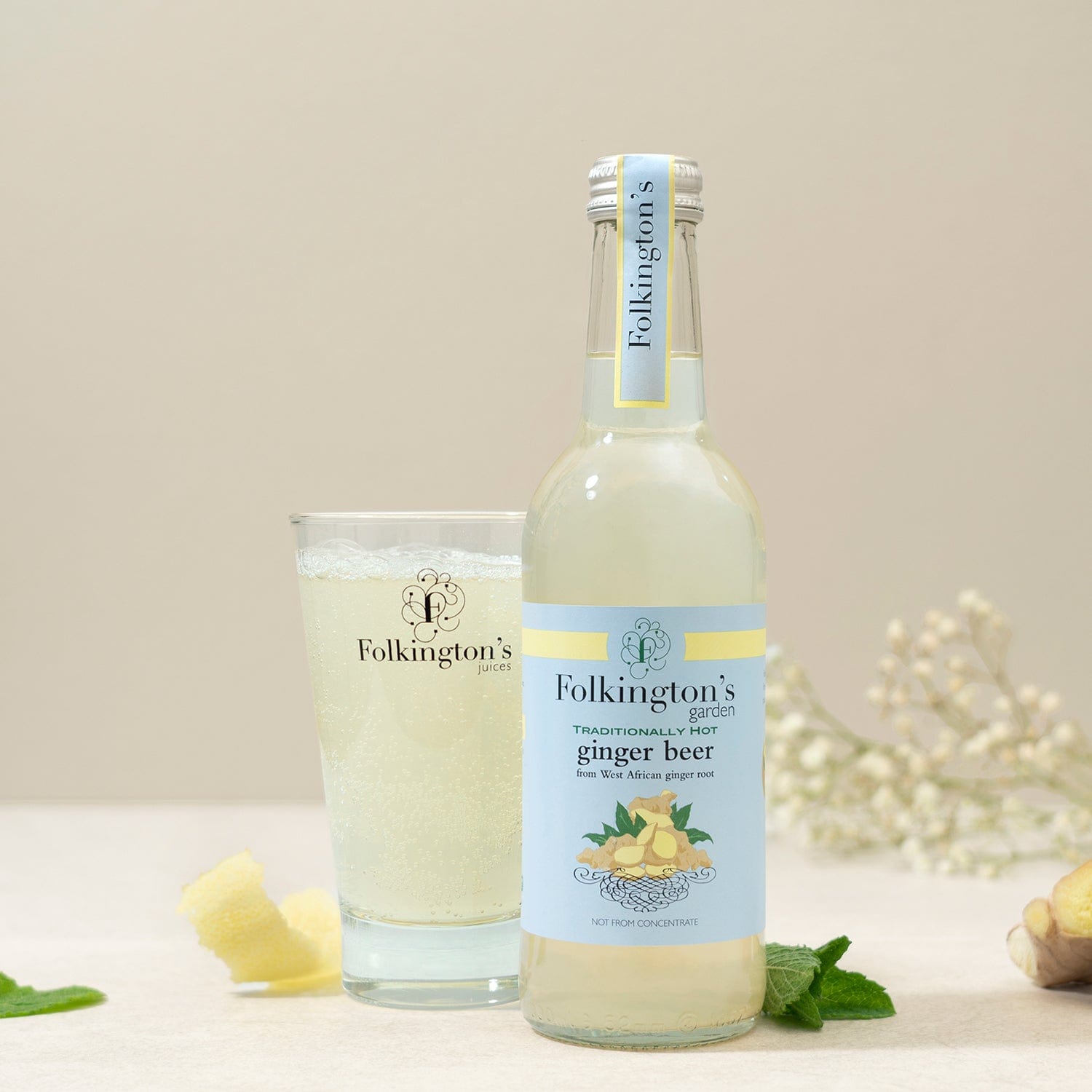 Traditionally hot ginger beer - 330ml – Folkington's