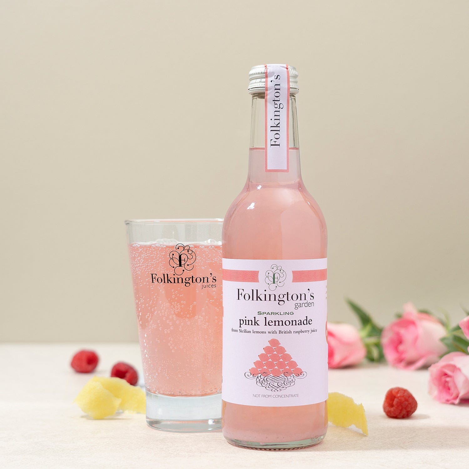 Sparkling Pink Lemonade - 330ml – Folkington's