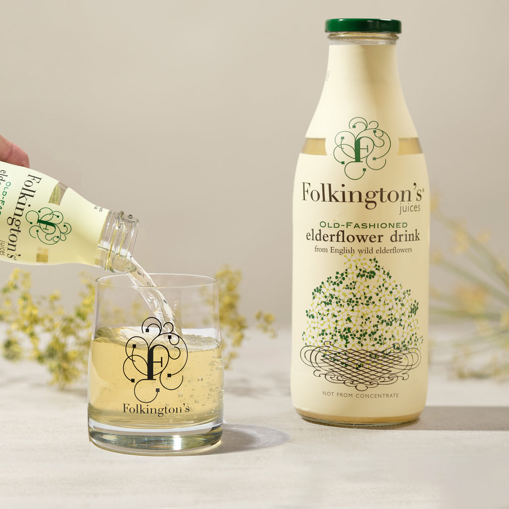 Old-fashioned elderflower drink – Folkington's