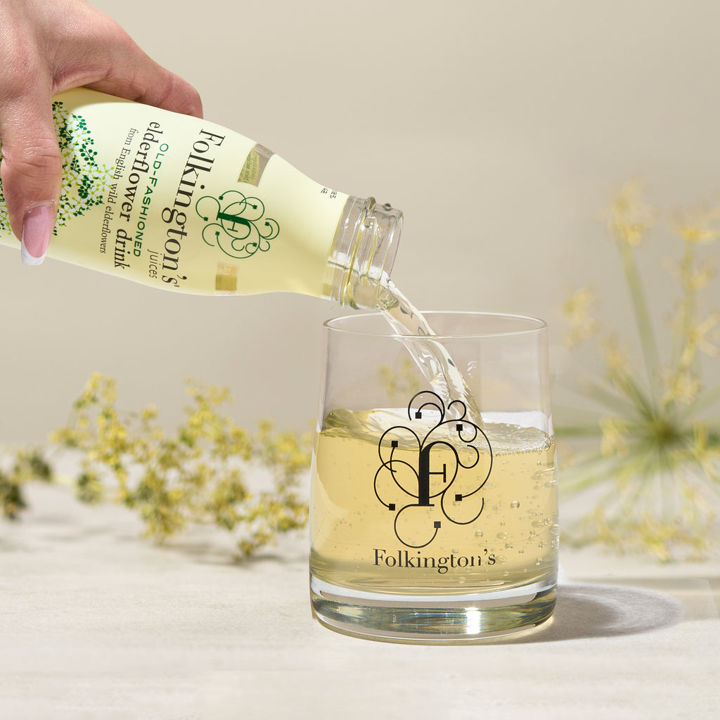 Old-fashioned elderflower drink – Folkington's