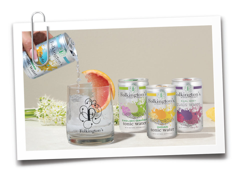 Folkington's Juices, tonic waters, pressés and other mixers