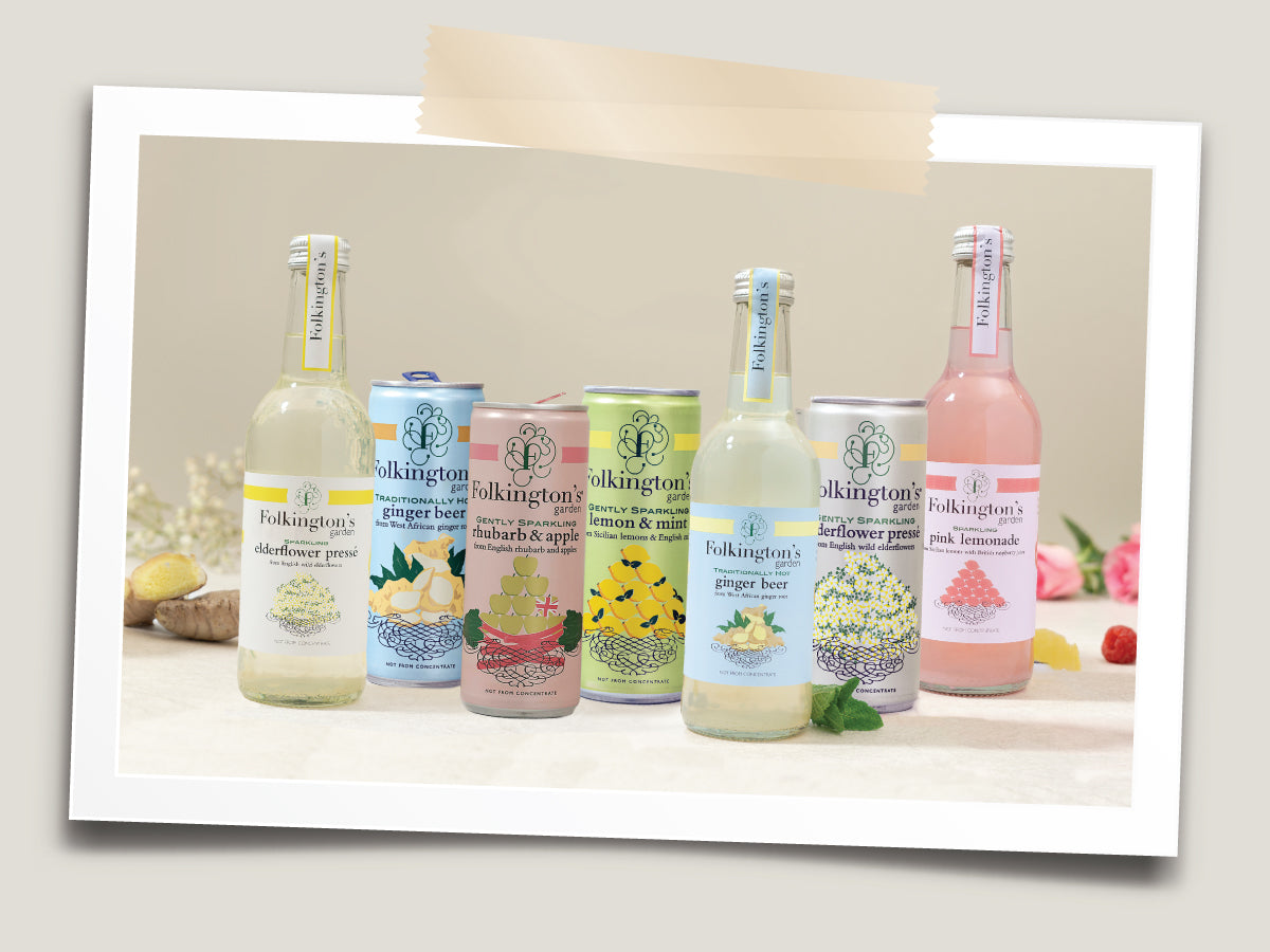 Folkington's Juices, tonic waters, pressés and other mixers