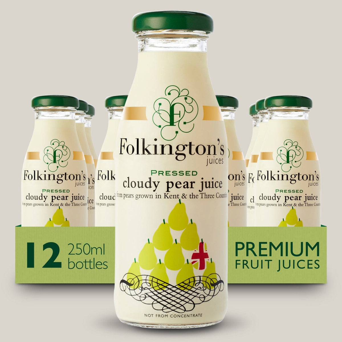 Cloudy pear juice – Folkington's