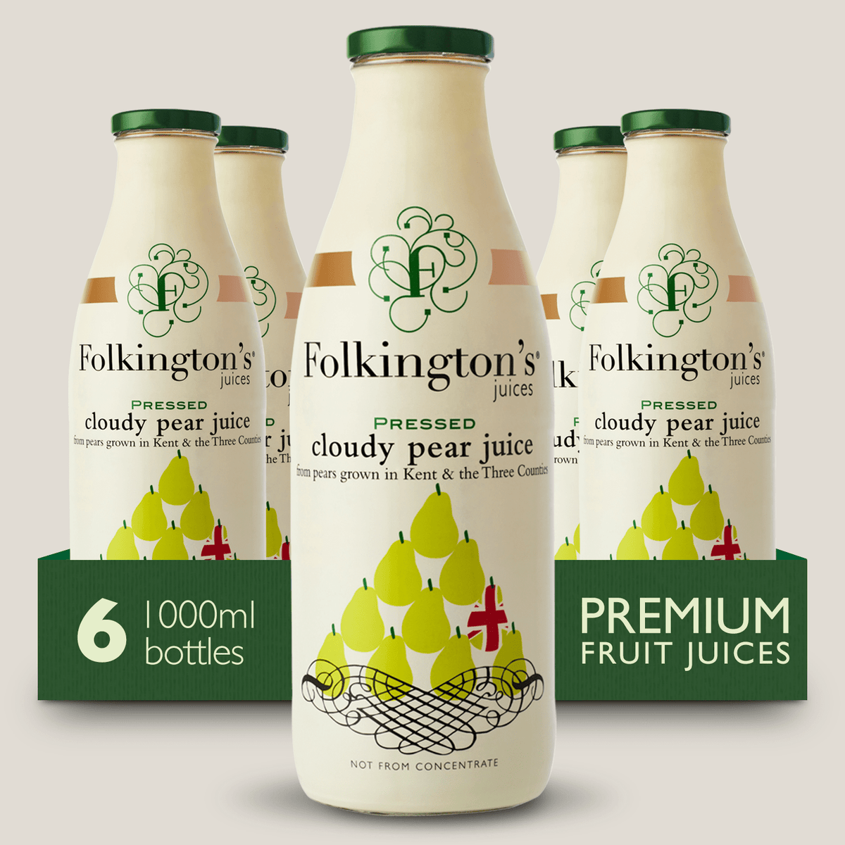 Cloudy pear juice – Folkington's