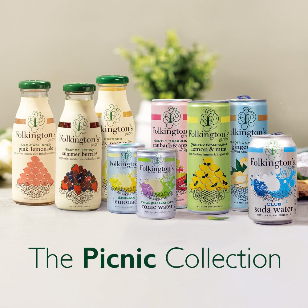 Mixed Case of 12 x 250ml Folkington's Juices